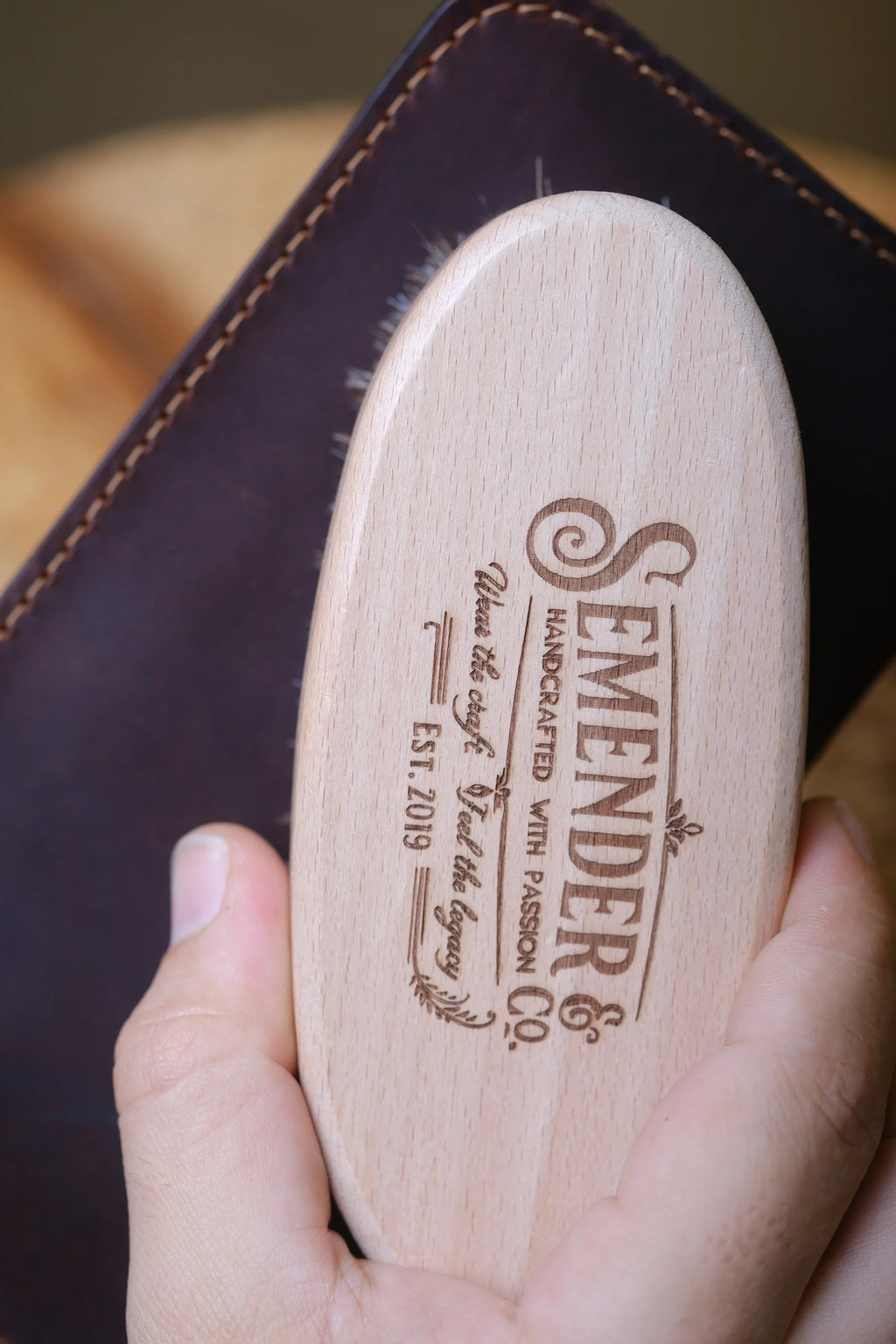 Leather Care Brush – Semender Leather Goods