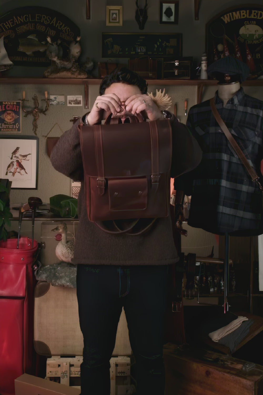 Handmade Full Grain Leather Backpack for Men & Women - Roadbag ...